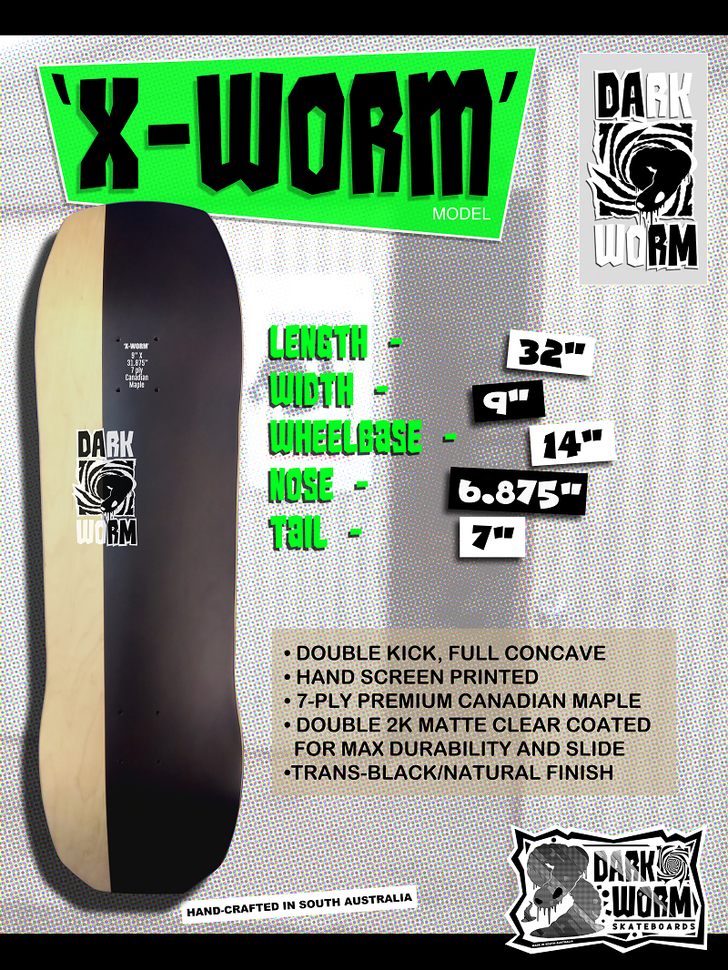 Darkworm Custom Boards - Darkworm Skate